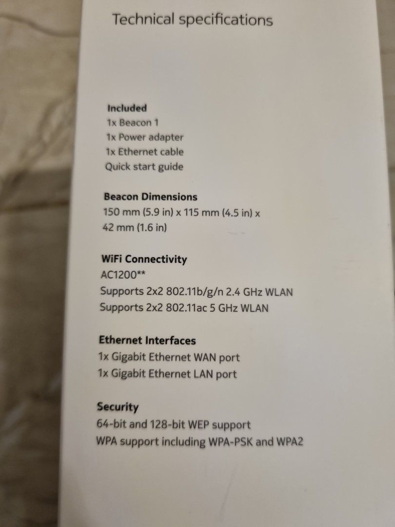 Nokia WiFi mesh beacon 1, Computers & Tech, Parts & Accessories ...