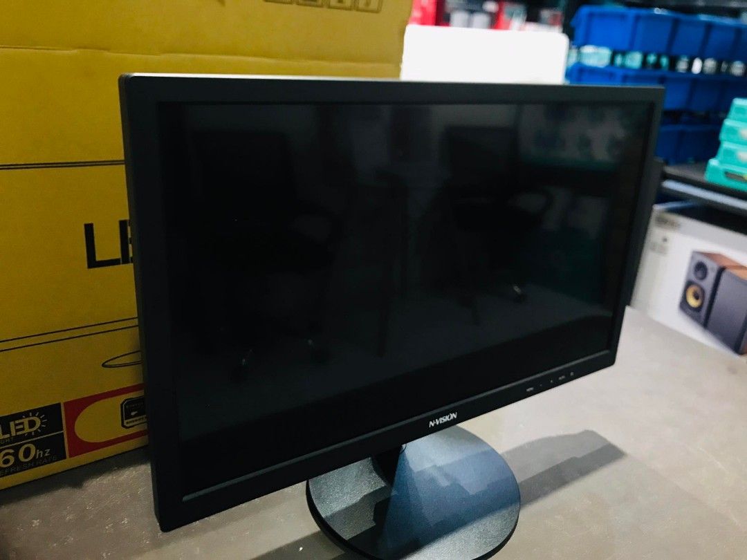 Nvision 20" LED Monitor 60Hz HDMI VGA PC Desktop N200HD V3, Computers ...