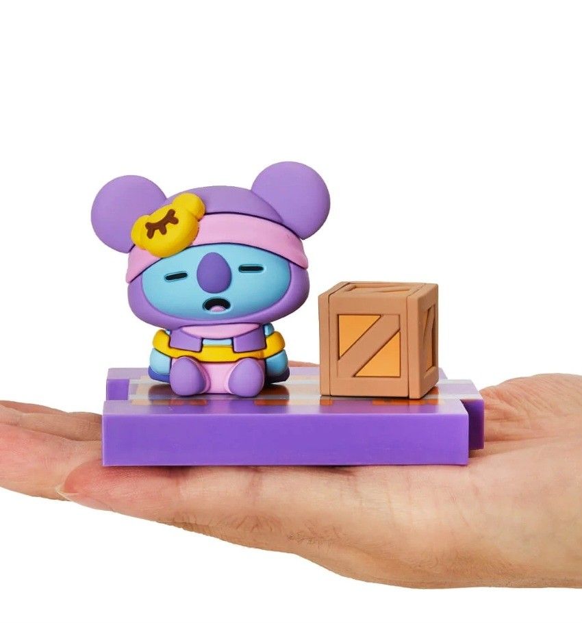 Official Brawl Stars X BT21 BIBI RJ BUILDABLE FIGURINE on Carousell