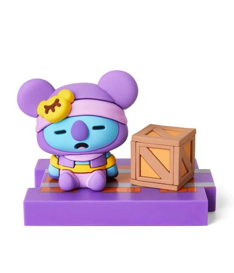 Official Brawl Stars X BT21 BIBI RJ BUILDABLE FIGURINE on Carousell