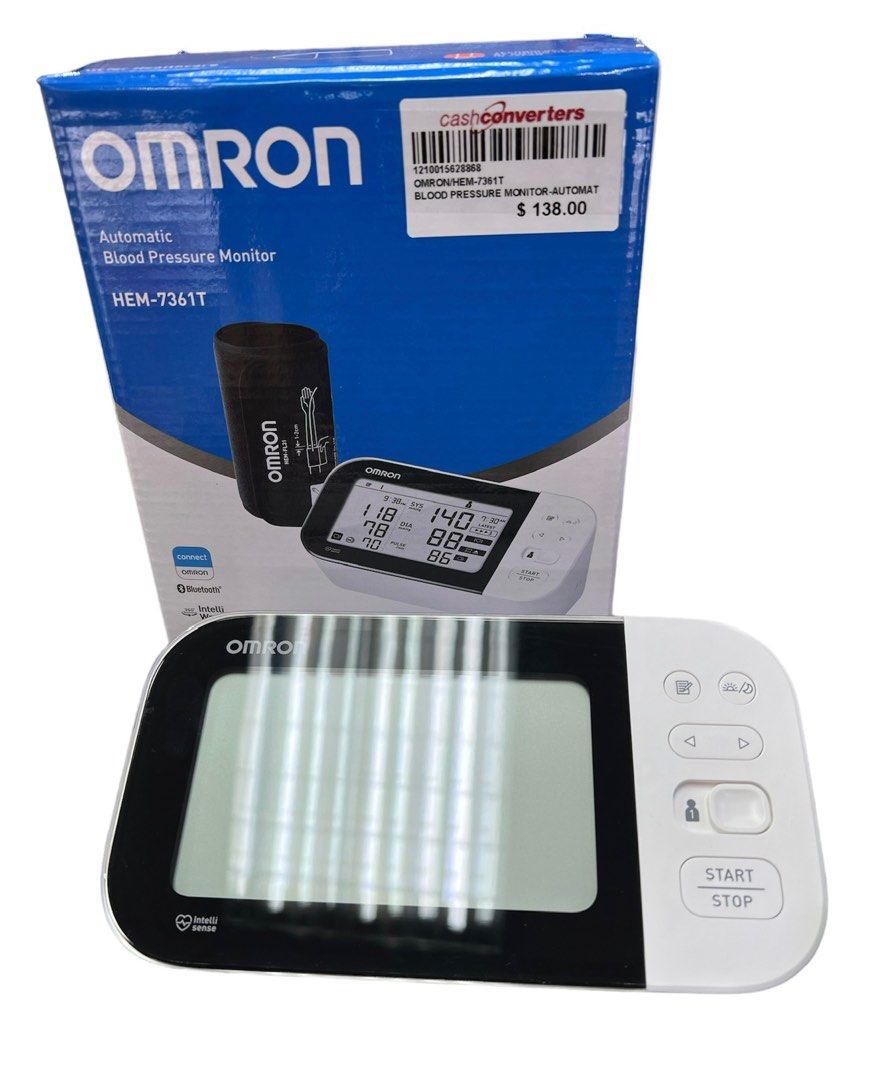 Omron Hem-7361T Blood Pressure monitor, Health & Nutrition, Health ...