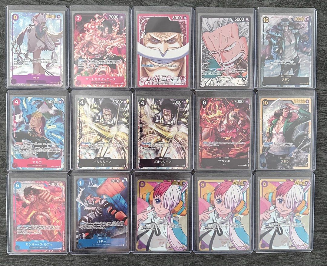 One Piece TCG OP02 & OP03, Hobbies & Toys, Toys & Games on Carousell