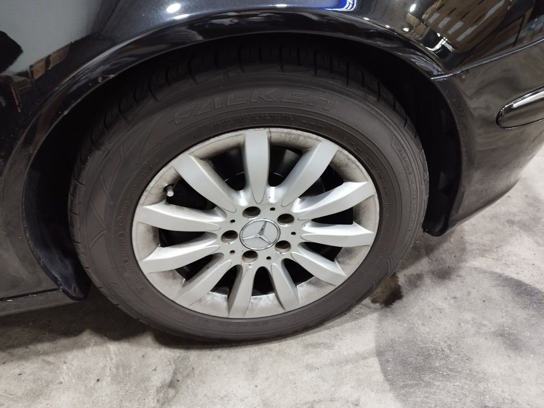 Mercedes benz Original 16" inch rims for W211 E200 class / B class, Car ...