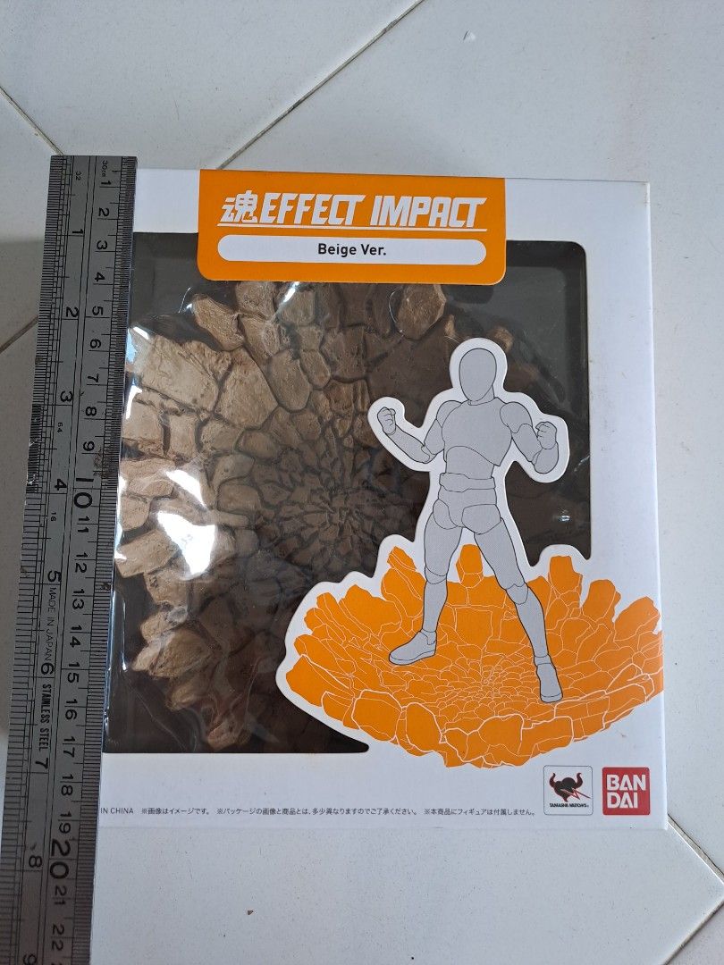 Original Bandai Tamashii Effect Impact Beige Ver. Suitable for dragon ...