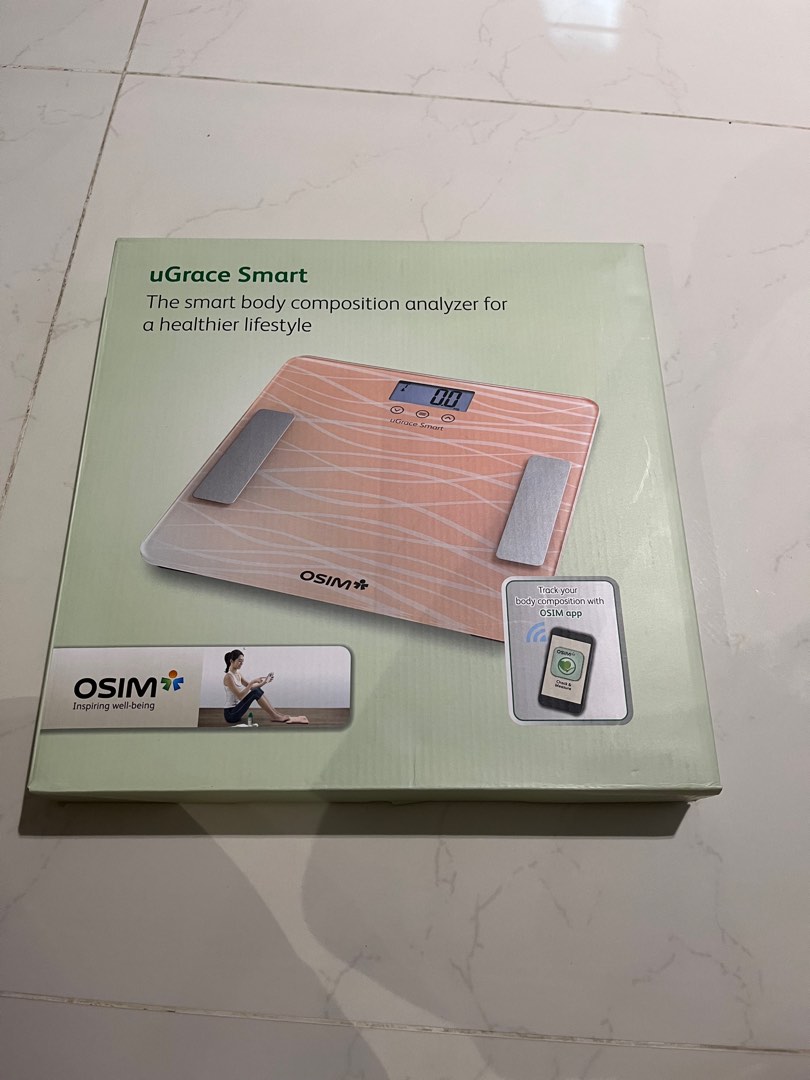 Osim uGrace Smart weighing scale, Health & Nutrition, Health Monitors ...
