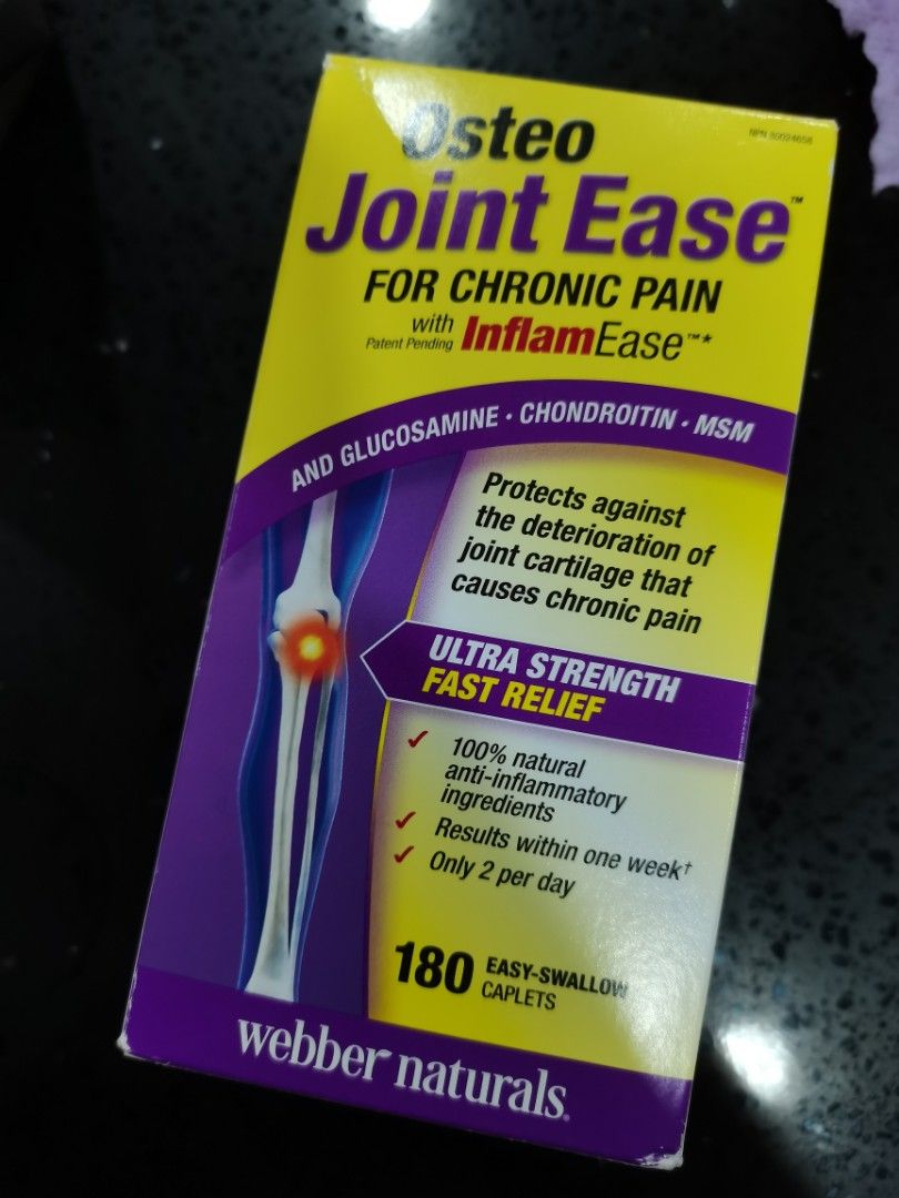 Osteo joint ease, Health & Nutrition, Health Supplements, Vitamins ...