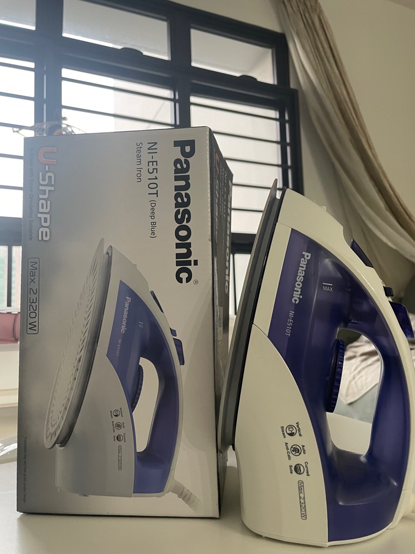 Panasonic iron&streamer (panasonic NI-E510T), TV & Home Appliances ...