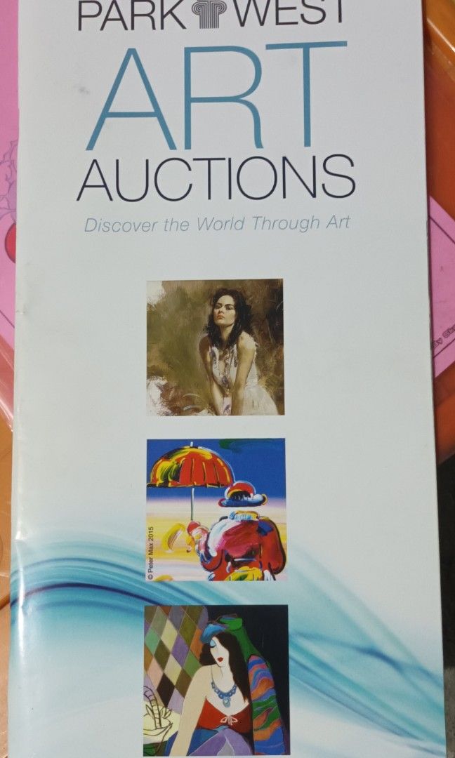 Park West Art Catalogue, Hobbies & Toys, Books & Magazines, Magazines ...