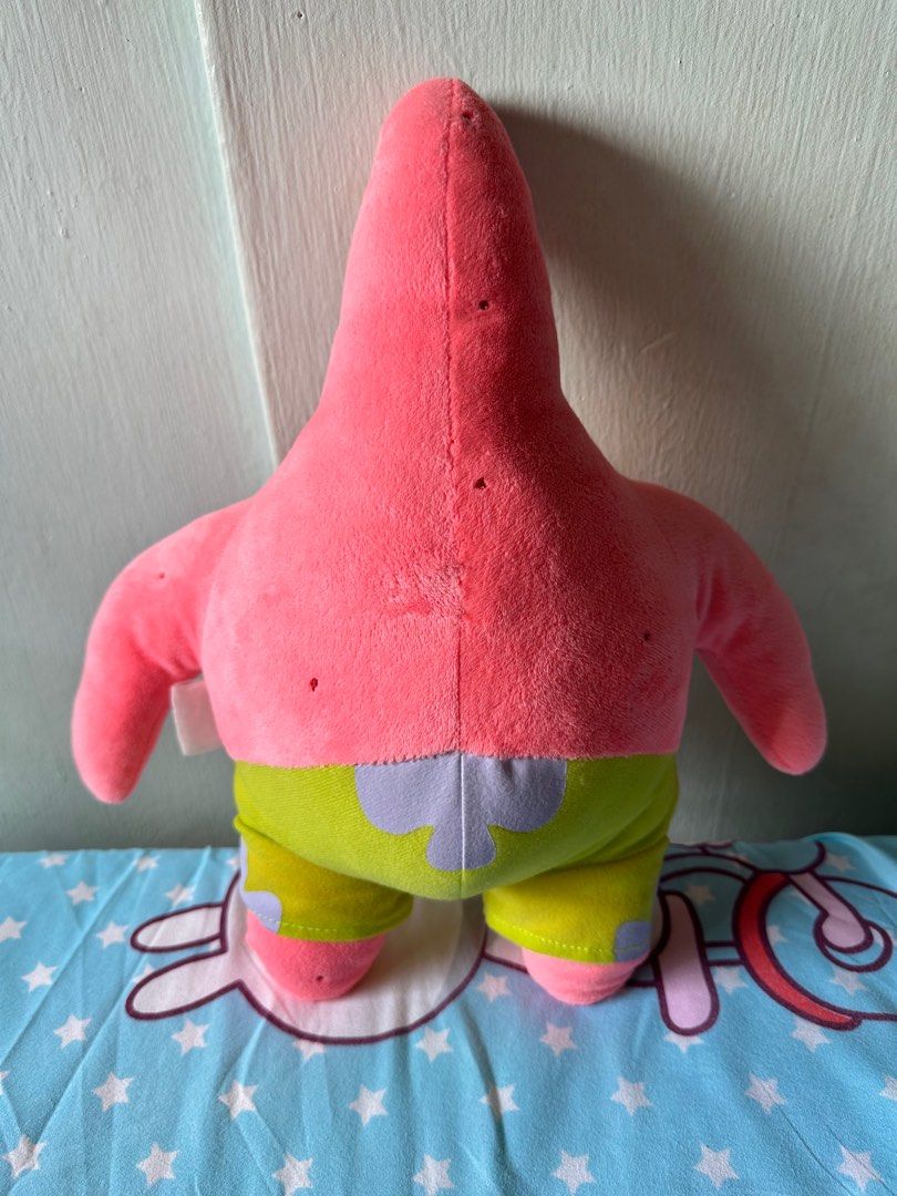 Patrick Star Soft Toy Plush, Hobbies & Toys, Toys & Games on Carousell