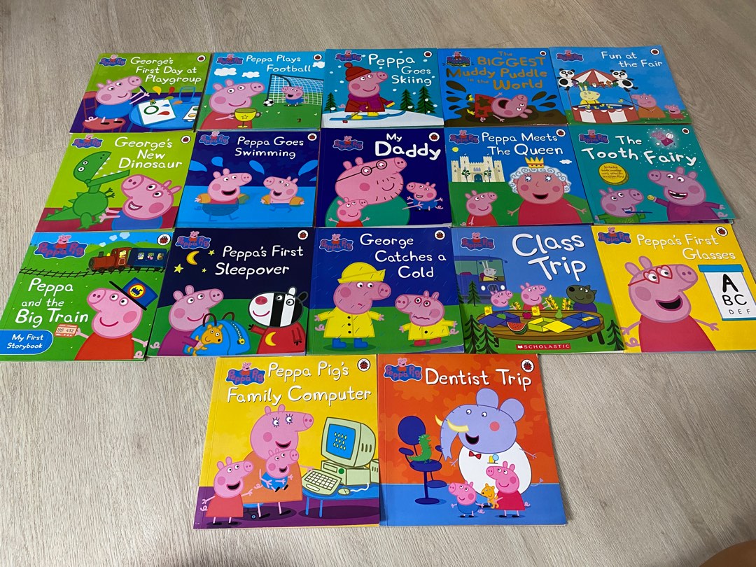 Peppa pig collection, Hobbies & Toys, Books & Magazines, Children's ...