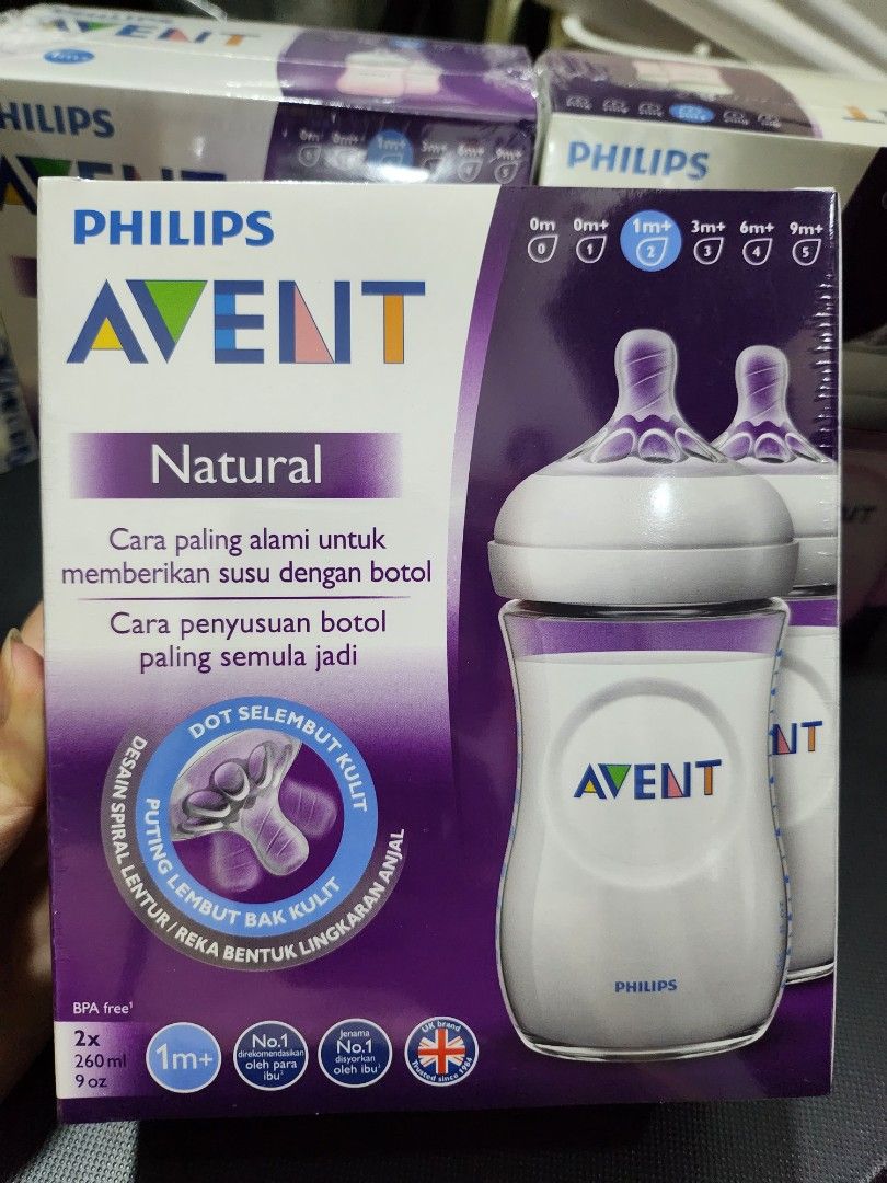 Philips AVENT Natural Milk Bottle, Babies & Kids, Nursing & Feeding ...