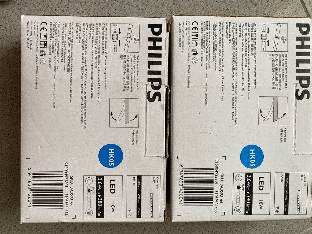 Philips Led cove light strip (31059), Furniture & Home Living, Lighting ...