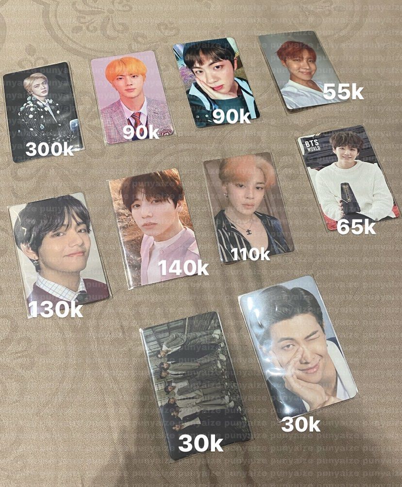 photocard album bts, K-Wave di Carousell