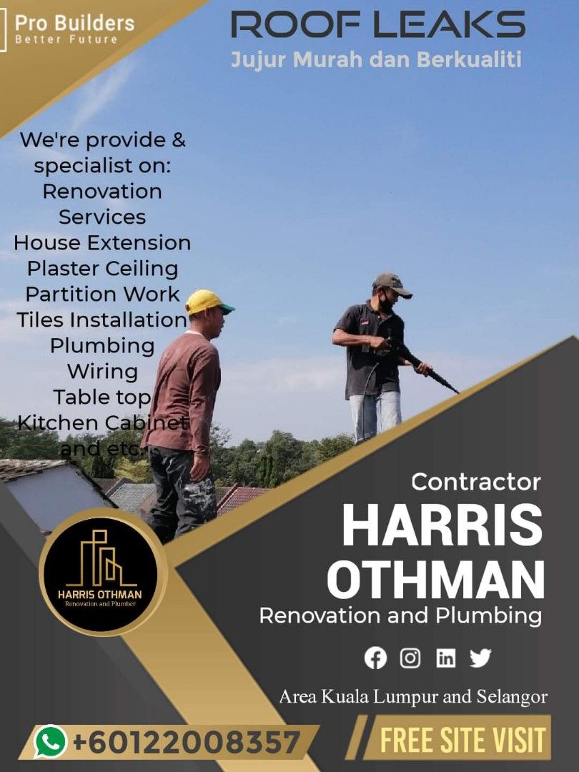 Plumber and Renovation, Services, Home Services, Renovations on Carousell