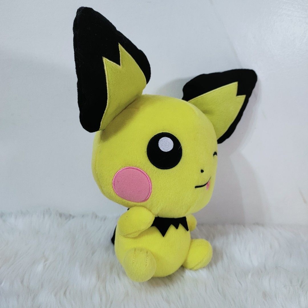 Pokemon Pichu Plush, Hobbies & Toys, Toys & Games on Carousell