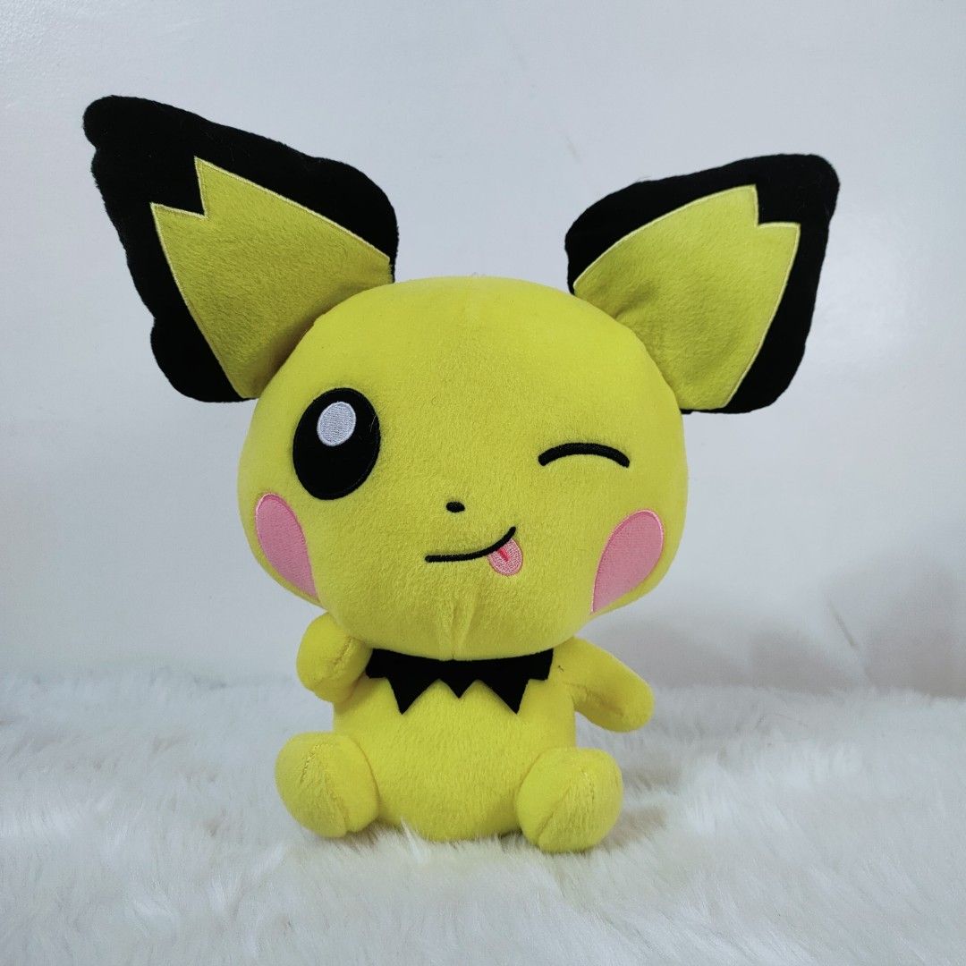 Pokemon Pichu Plush, Hobbies & Toys, Toys & Games on Carousell
