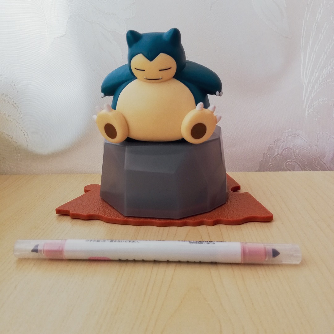 Pokemon Snorlax Figure Mini Container Bidding on Carousell