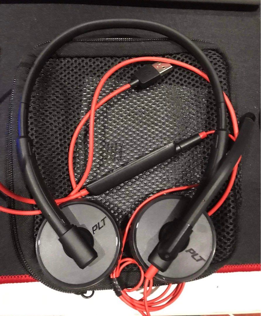 Poly Plantronics Black Wire 3225 C3225, Audio, Headphones & Headsets on ...