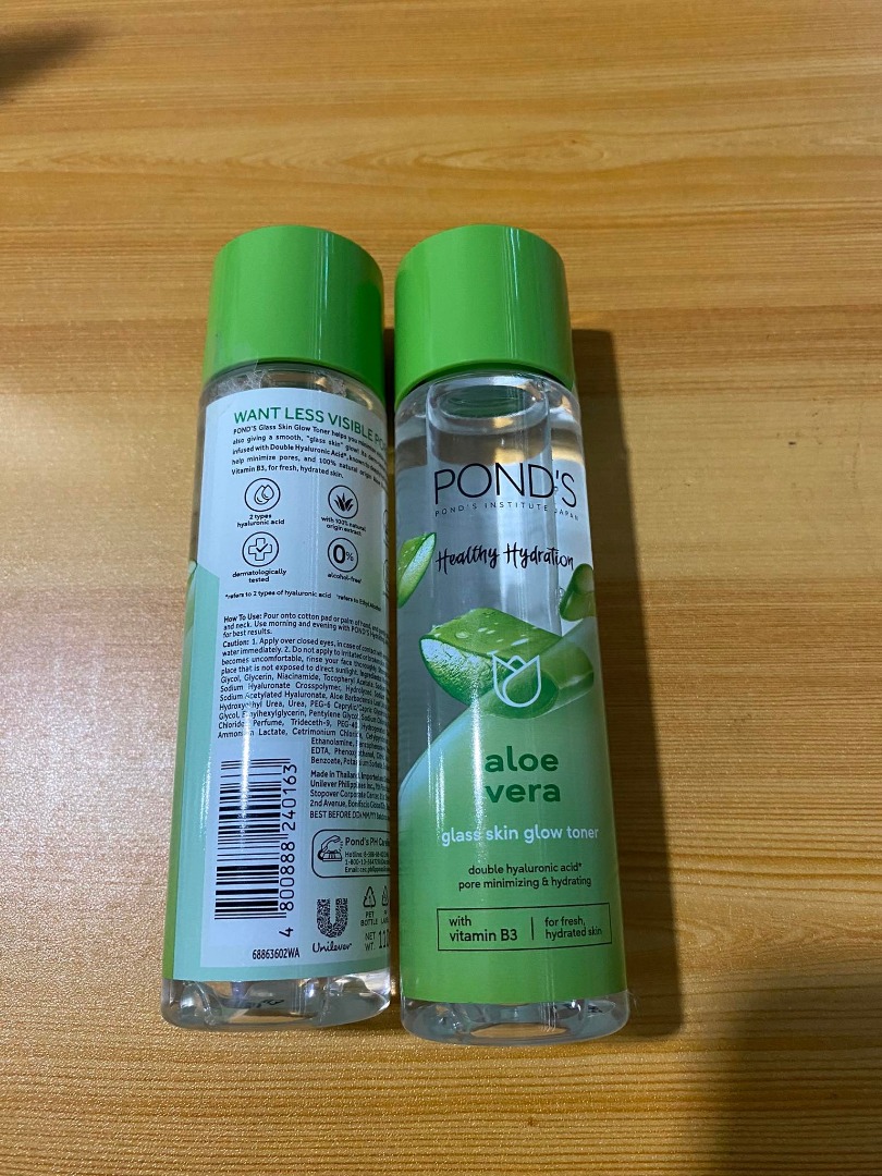 PONDS Healthy Hydration Aloe Vera Toner, Beauty & Personal Care, Face ...