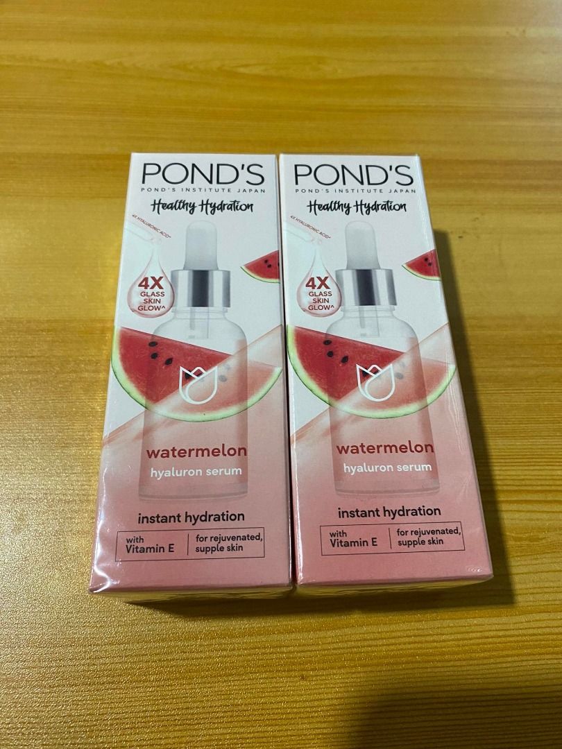 PONDS Healthy Hydration Watermelon Hyaluron Serum 30g, Beauty ...