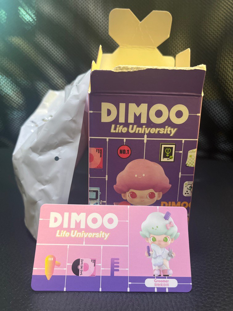 Popmart - Groomer Dimoo Life University, Hobbies & Toys, Toys & Games ...