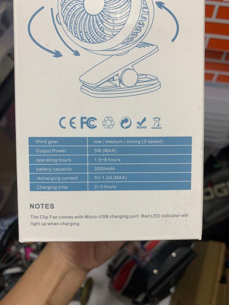 Diginut Portable Clip On Fan, Babies & Kids, Going Out, Other Babies ...