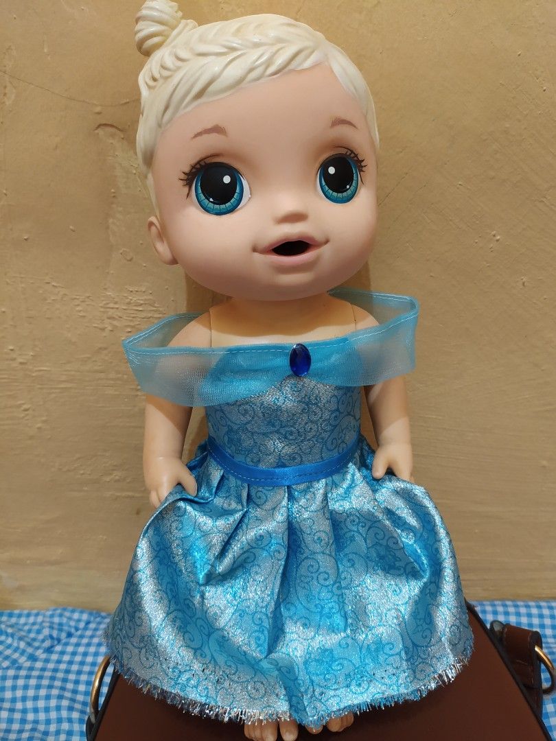 Frozen baby alive ingin jadi princess elsa lucu bisa pipis original ...