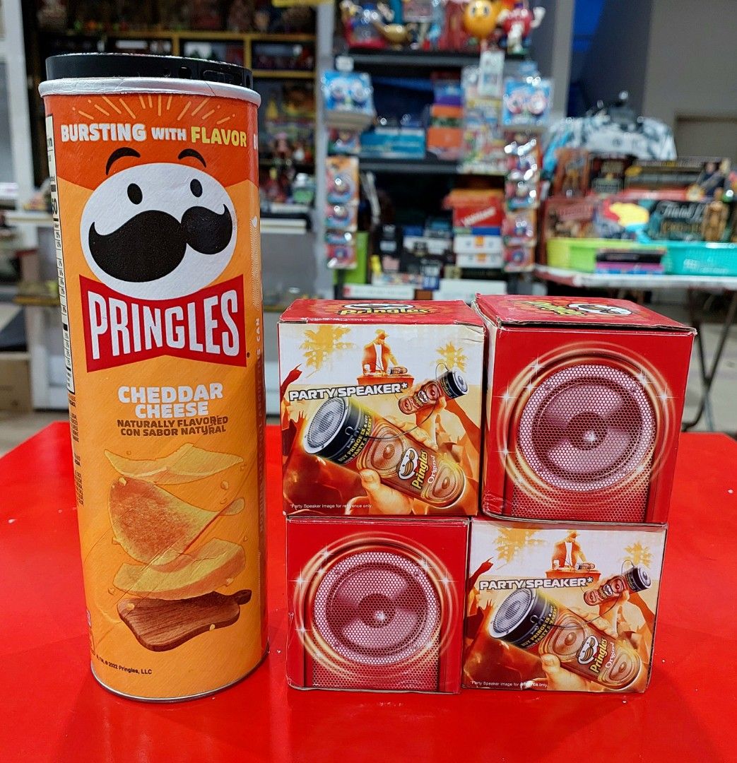 Pringles Battery Operated 1.5V PARTY SPEAKER, Hobbies & Toys, Music ...