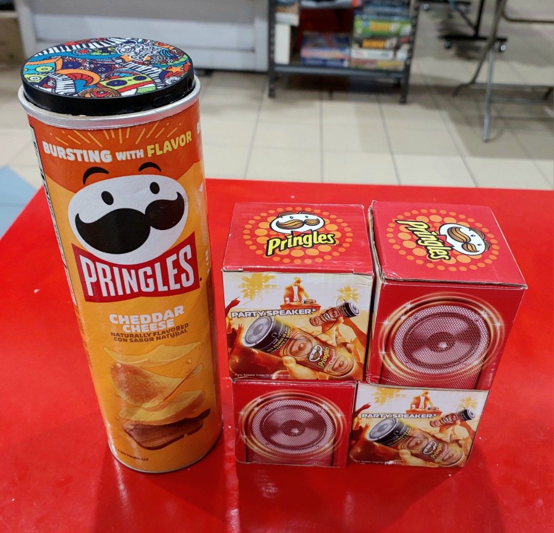 Pringles Battery Operated 1.5V PARTY SPEAKER, Hobbies & Toys, Music ...