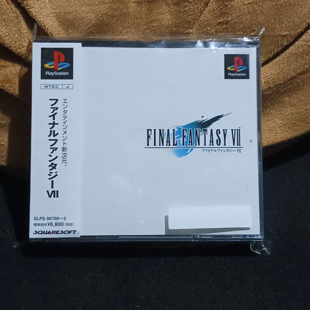 Ps1 game final fantasy vii, Video Gaming, Video Games, PlayStation on ...