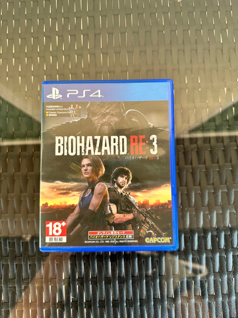 PS4 Resident Evil 3 Remake Game, Video Gaming, Video Games, PlayStation on Carousell