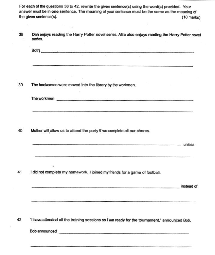 PSLE/P5 ENGLISH ULTIMATE SYNTHESIS PRACTICE BOOKLET, Hobbies & Toys ...
