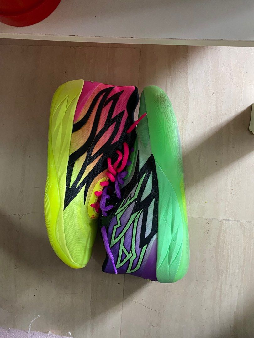 Puma mb0.2 rick and morty, Women's Fashion, Footwear, Sneakers on Carousell