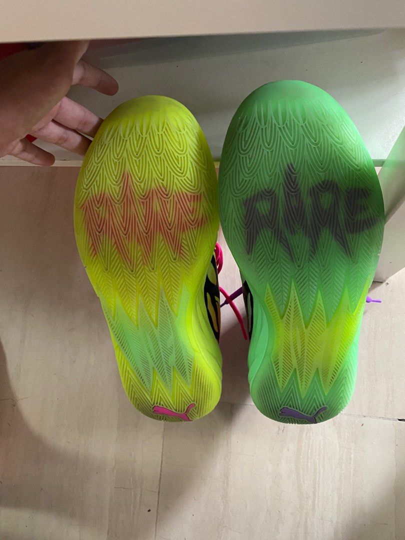 Puma mb0.2 rick and morty, Women's Fashion, Footwear, Sneakers on Carousell