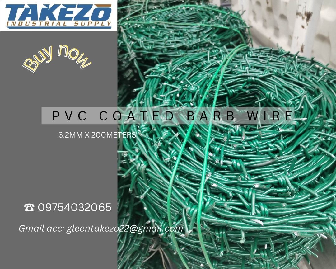 Pvc Coated Barb Wire on Carousell