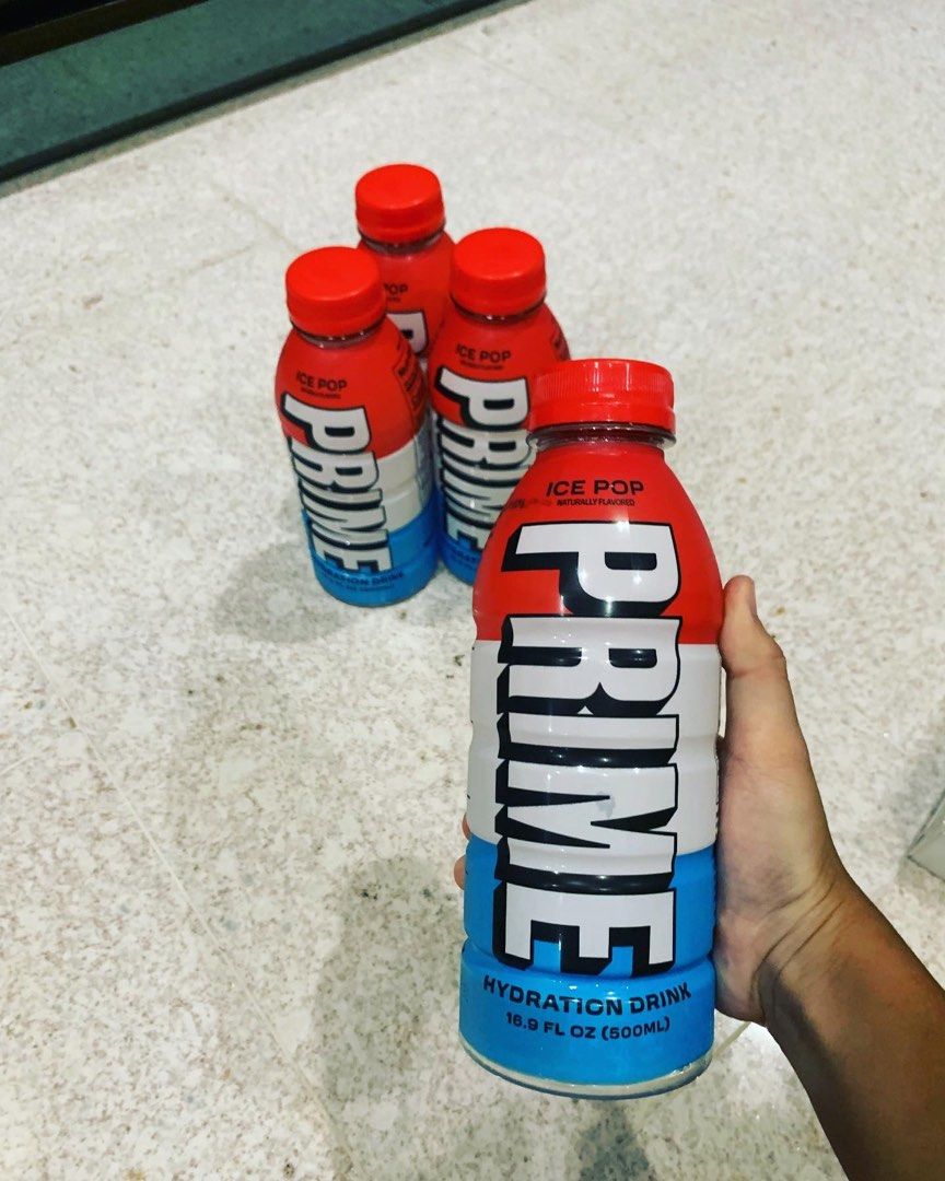 RARE! Prime (Ice Pop Flavour) 500ml, Food & Drinks, Beverages on Carousell