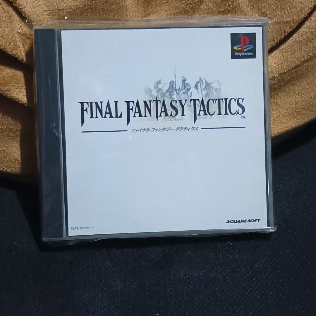 Rare ps1 game final fantasy tactics, Video Gaming, Video Games ...