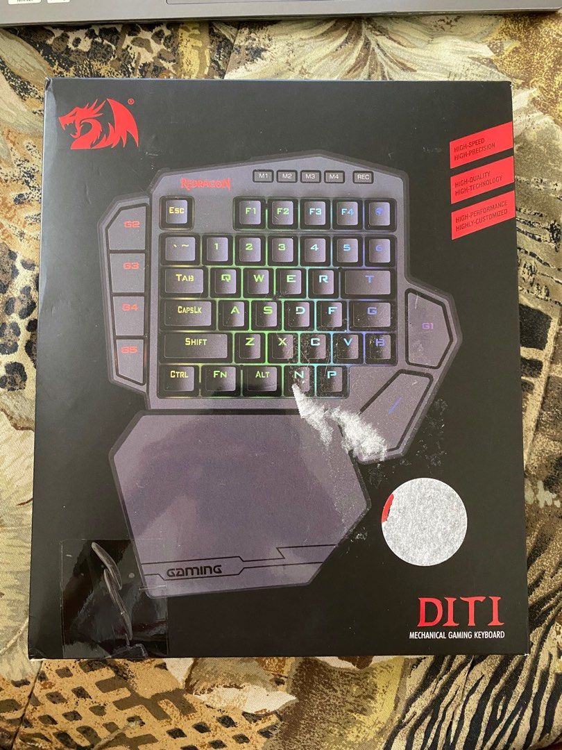 Reddragon Diti RGB Keyboard, Computers & Tech, Parts & Accessories, Computer Keyboard on Carousell