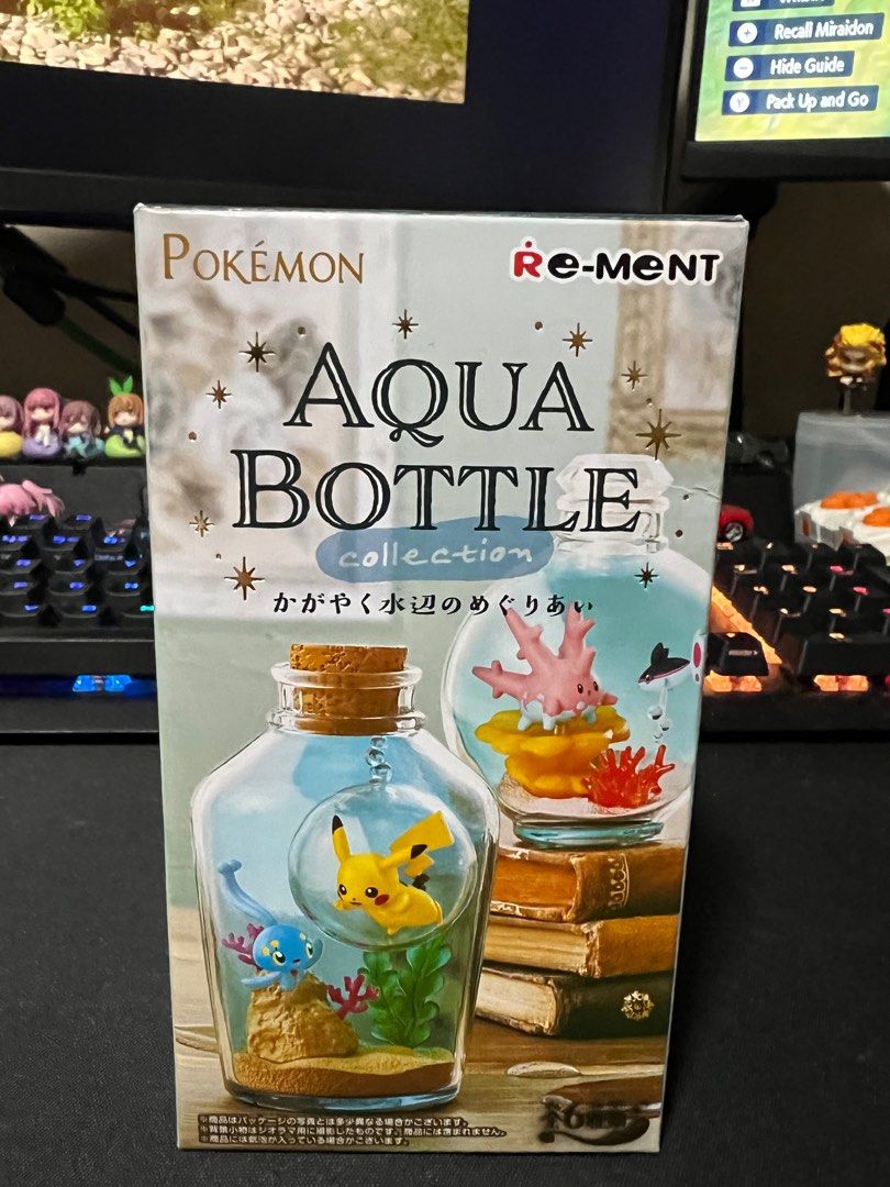 Re-ment pokemon aqua bottle collection, Hobbies & Toys, Toys & Games on ...