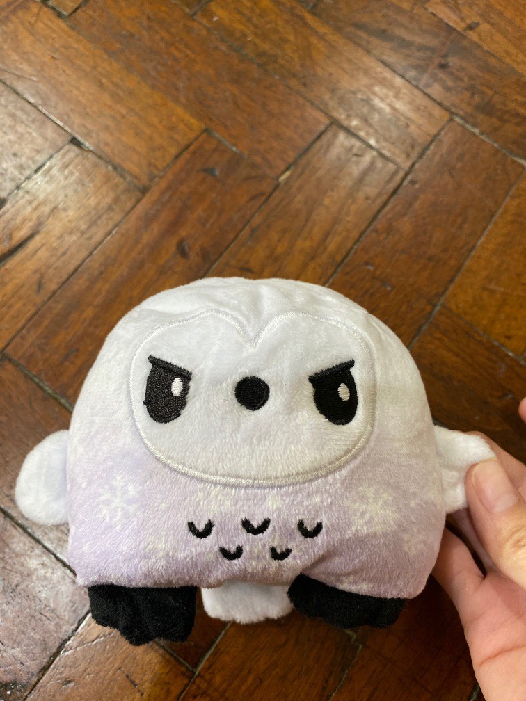 Reversible Blue/Purple Owl Stuffed Toy, Hobbies & Toys, Toys & Games on ...