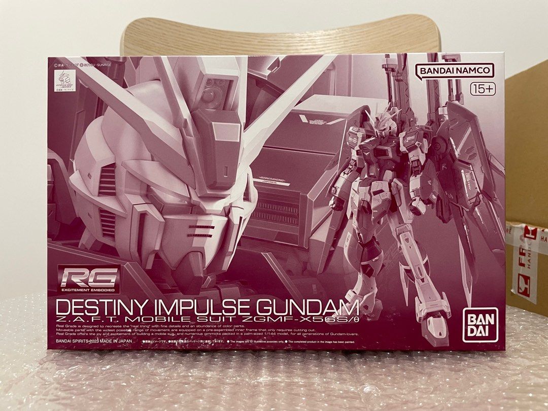 RG Destiny Impulse Gundam (P.Bandai Exclusive), Hobbies & Toys, Toys ...