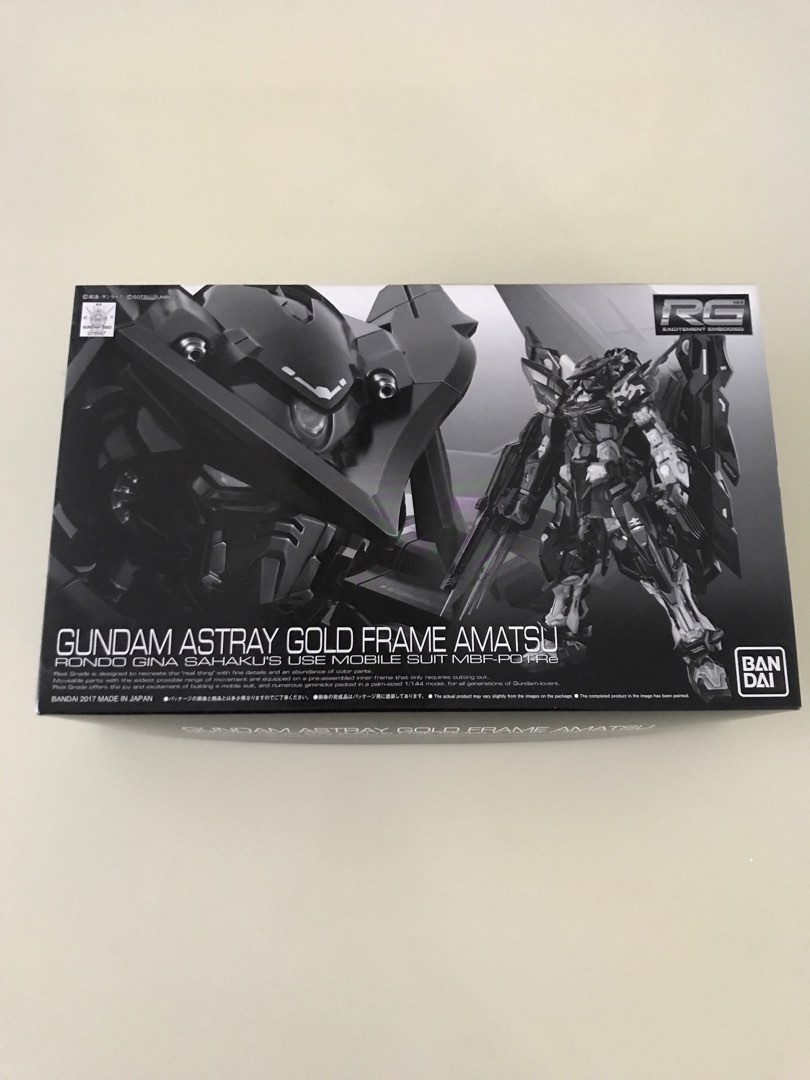 Rg gundam astray gold frame Amatsu, Hobbies & Toys, Toys & Games on ...