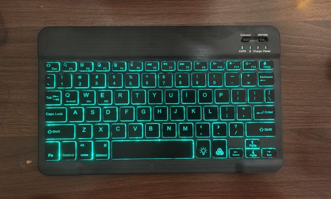 RGB background light bluetooth keyboard, Mobile Phones & Gadgets ...