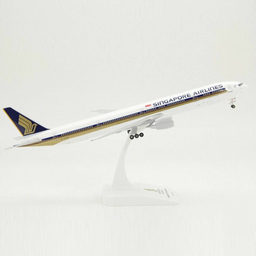 *RARE* RISESOON SKYMARKS SINGAPORE AIRLINES BOEING 777-312ER 9V-SWF ABS ...