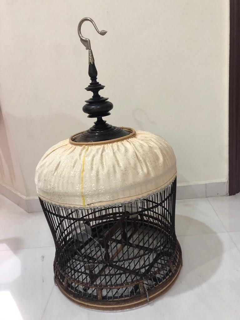 Round bird cage, Pet Supplies, Homes & Other Pet Accessories on Carousell