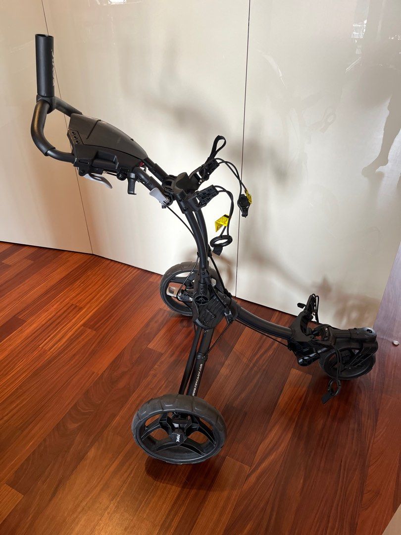 ROVIC GOLF BUGGY CART - RV1S SWIVEL - SILVER/BLACK, Sports Equipment ...