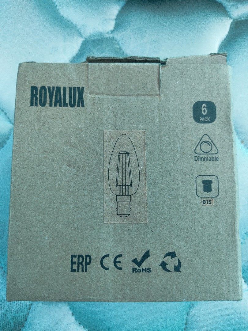 Royalux Light Bulb, Furniture & Home Living, Lighting & Fans, Lighting ...