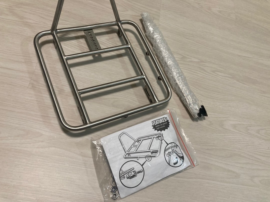 Ruck Rack Nomad Front Rack Raw Stainless Steel 304 Handmade (BNWB ...