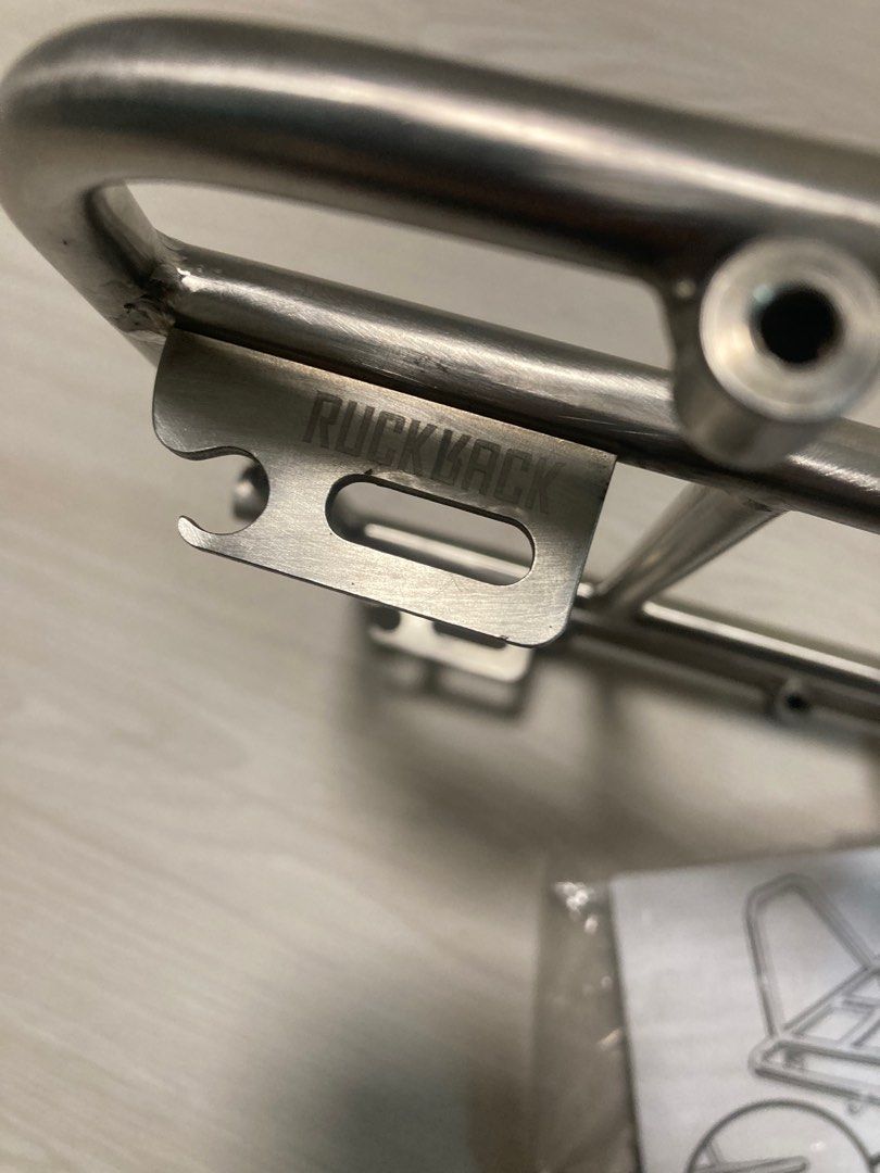 Ruck Rack Nomad Front Rack Raw Stainless Steel 304 Handmade (BNWB ...