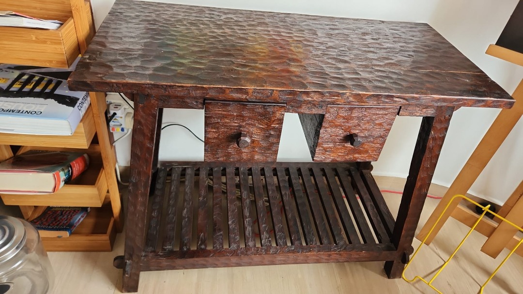 Rustic Balinese Console Table, Furniture & Home Living, Furniture ...